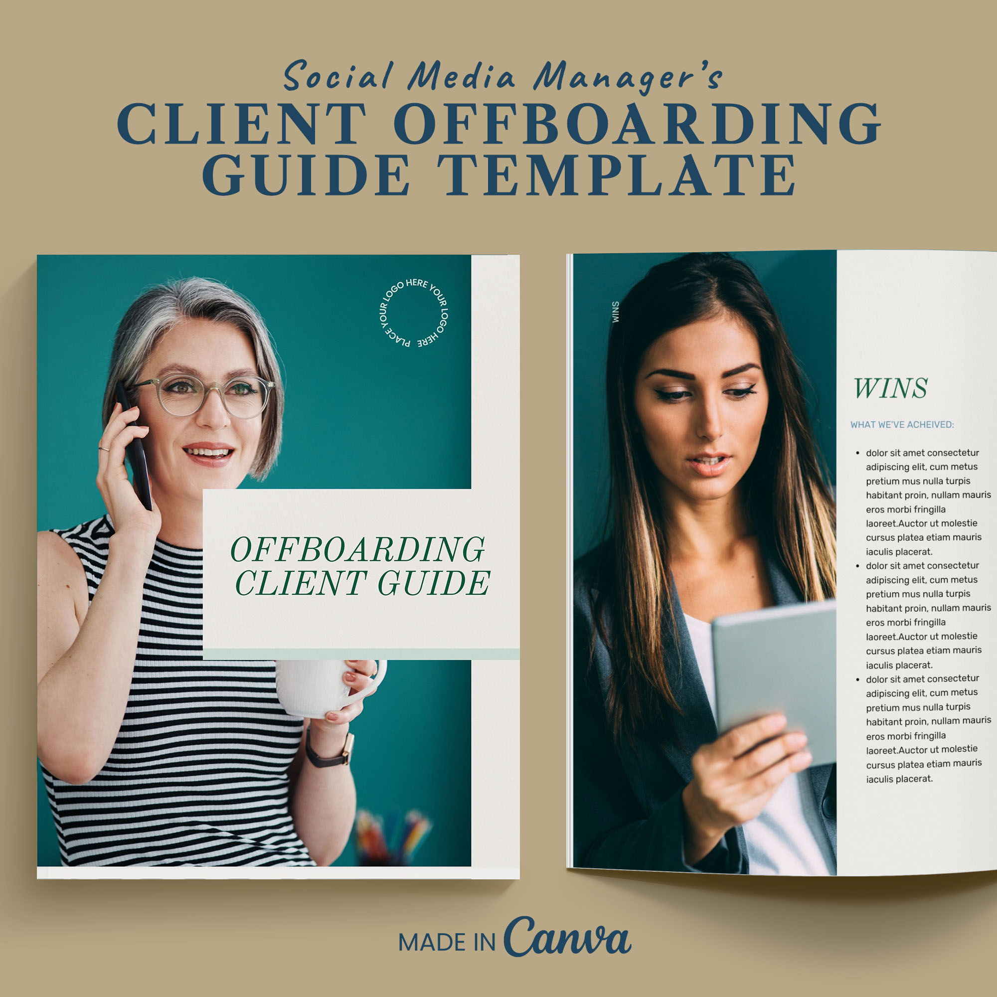 Client Offboarding Canva Template | Tiber – Social Mint Designs